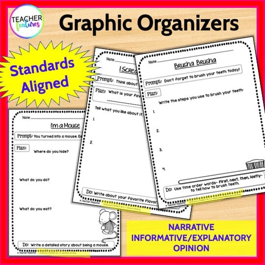 1ST GRADE Opinion Persuasive Informative Narrative WRITING PROMPTS