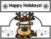 Christmas Reindeer: Hat & Crown December Craft Activity- Kindergarten