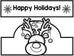 Christmas Reindeer: Hat & Crown December Craft Activity- Kindergarten