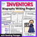 Inventors and Inventions Biography Report: Graphic Organizers, Reading
