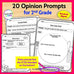 2nd GRADE Opinion Persuasive Informative Narrative WRITING PROMPTS