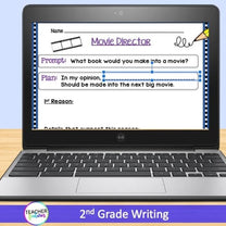 2nd GRADE Opinion Persuasive Informative Narrative WRITING PROMPTS Goo