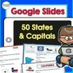 50 STATES & CAPITALS Research Writing Project & Graphic Organizers GOO