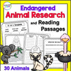 ANIMAL RESEARCH REPORT 1st & 2nd grade Writing Project with READING PA