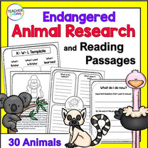 ANIMAL RESEARCH REPORT 1st & 2nd grade Writing Project with READING PA