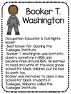 BLACK HISTORY MONTH BIOGRAPHY REPORT & READING PASSAGES Google Slides