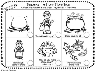 FOLKTALES FAIRY TALES & FABLES: Story Sequence & Retelling Events with