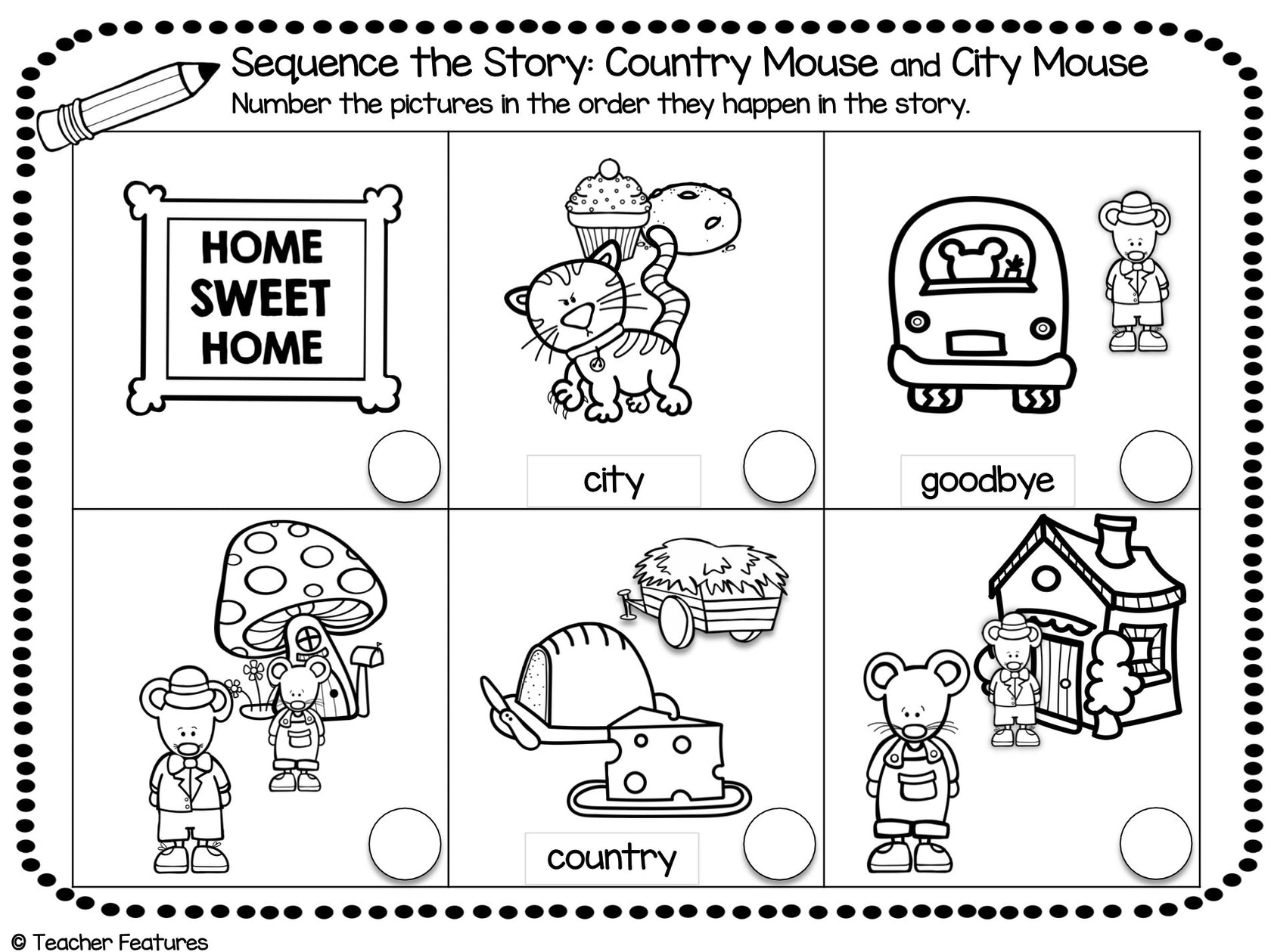 FOLKTALES FAIRY TALES & FABLES: Story Sequence & Retelling Events with