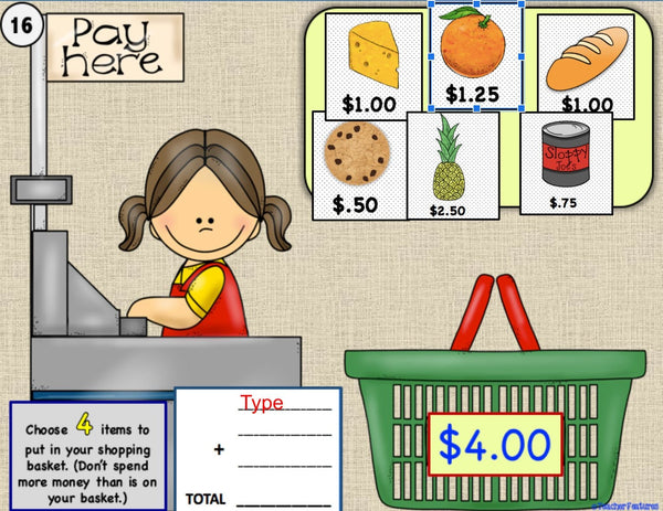 GROCERY STORE MATH Addition & Subtraction Regrouping ADDING MONEY Goog