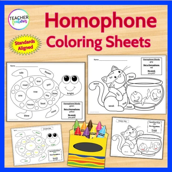 HOMOPHONES ACTIVITIES Center Games Word Sorts & Sentence Writing