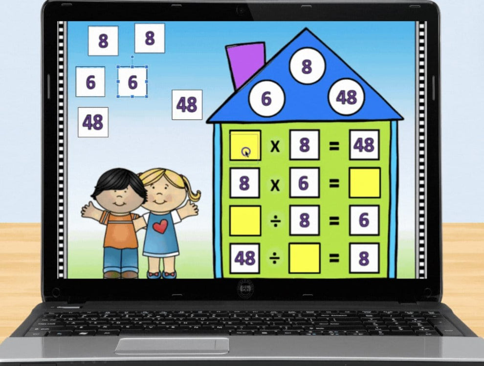MULTIPLICATION & DIVISION FACT FAMILIES Google Slides