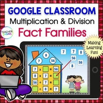 MULTIPLICATION & DIVISION FACT FAMILIES Google Slides