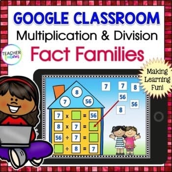 MULTIPLICATION & DIVISION FACT FAMILIES Google Slides
