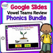 PHONICS REVIEW 2ND GRADE LONG VOWEL TEAMS Google Slides Bundle