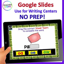 PHONICS REVIEW 2ND GRADE LONG VOWEL TEAMS Google Slides Bundle