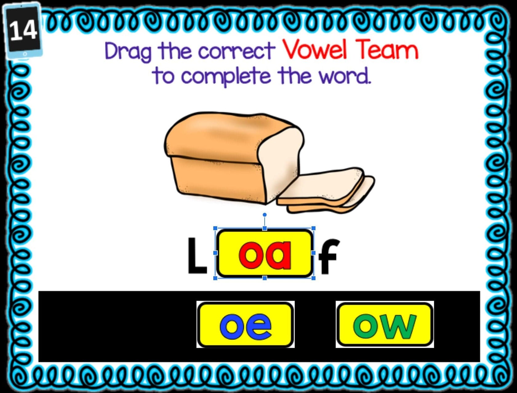 PHONICS REVIEW 2ND GRADE LONG VOWEL TEAMS Google Slides Bundle