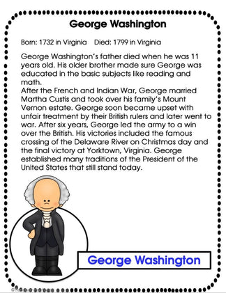 U.S. PRESIDENTS Biography Writing Project & READING PASSAGES Google Sl