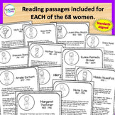 WOMEN'S HISTORY MONTH PROJECT Biography Writing with Reading Passages